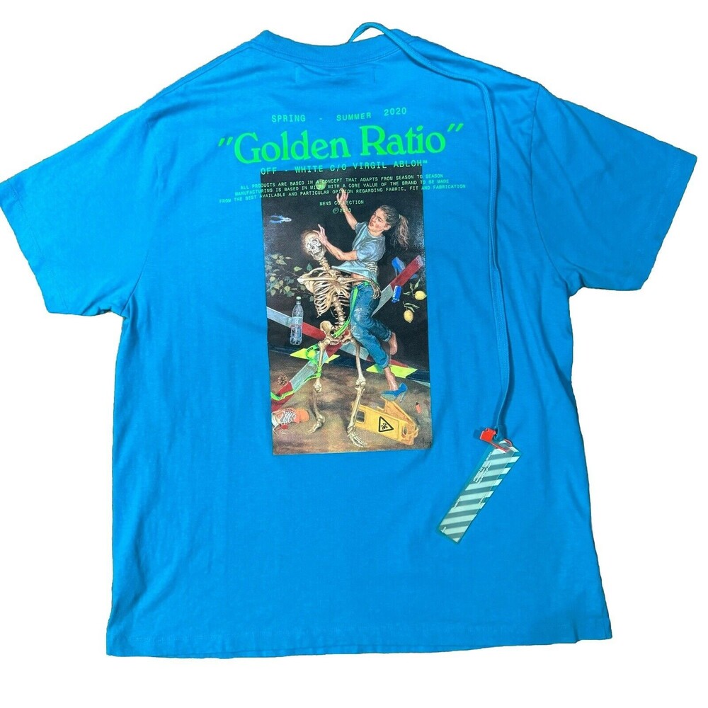 Rare Off-White X Virgil Abloh “Golden Ratio” Blue Gra… - Gem